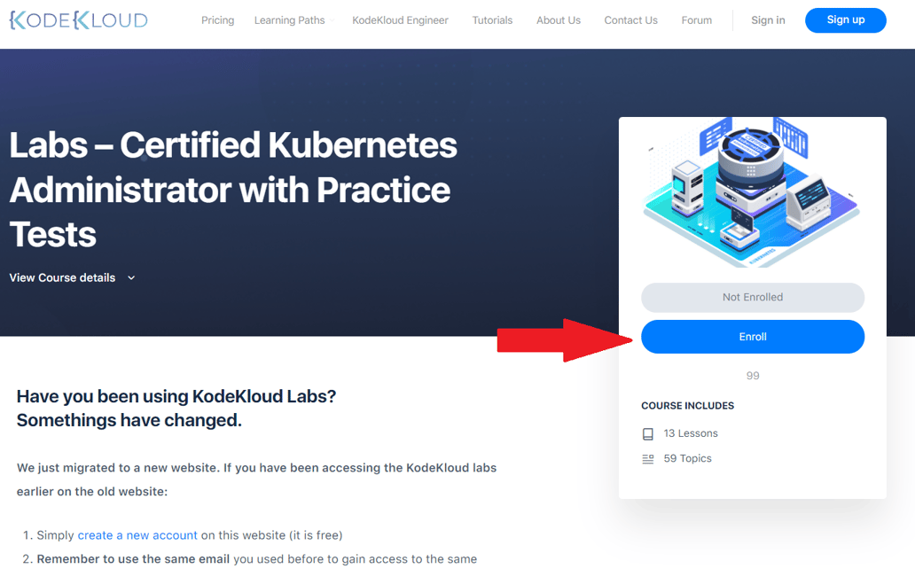 Accessing Labs on KodeKloud for Udemy users