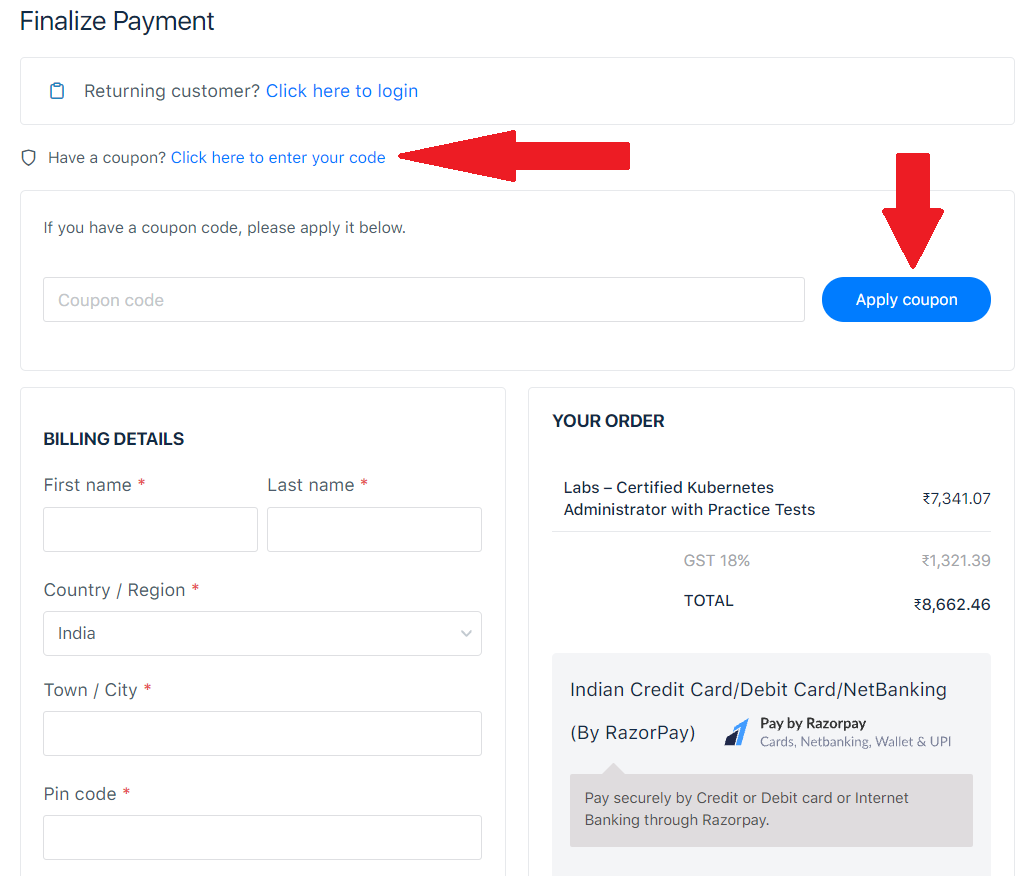 Udemy students access labs on KodeKloud